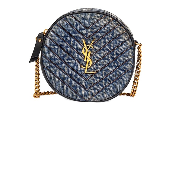 Blue Jean Ysl Pursed | semashow.com